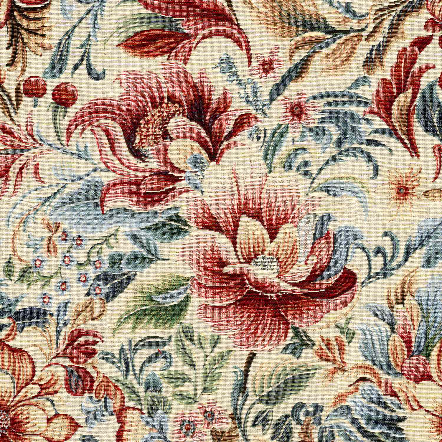 VALLE AZUCENA MULTICOLOUR FLORAL SOFA FABRIC