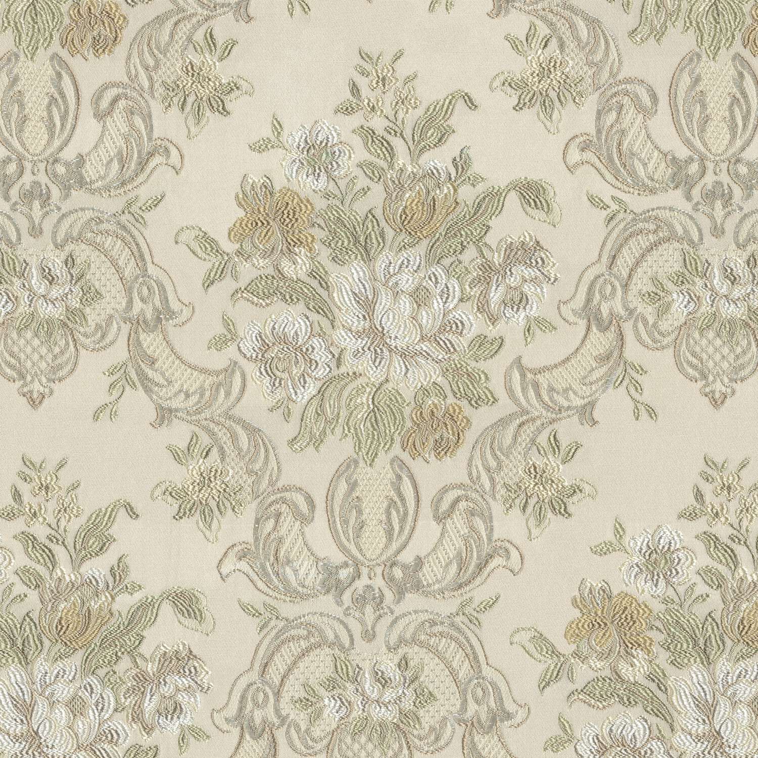 NONA WHITE FLORAL SOFA FABRIC